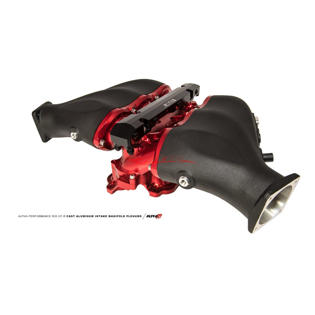 AMS Alpha Performance Cast Aluminium / Billet Intake Manifold fits Nis ...