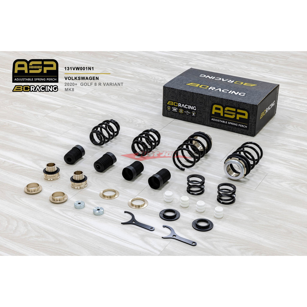 BC Racing ASP Adjustable Spring Perch fits VW GOLF VIII R VARIANT MK8 ...