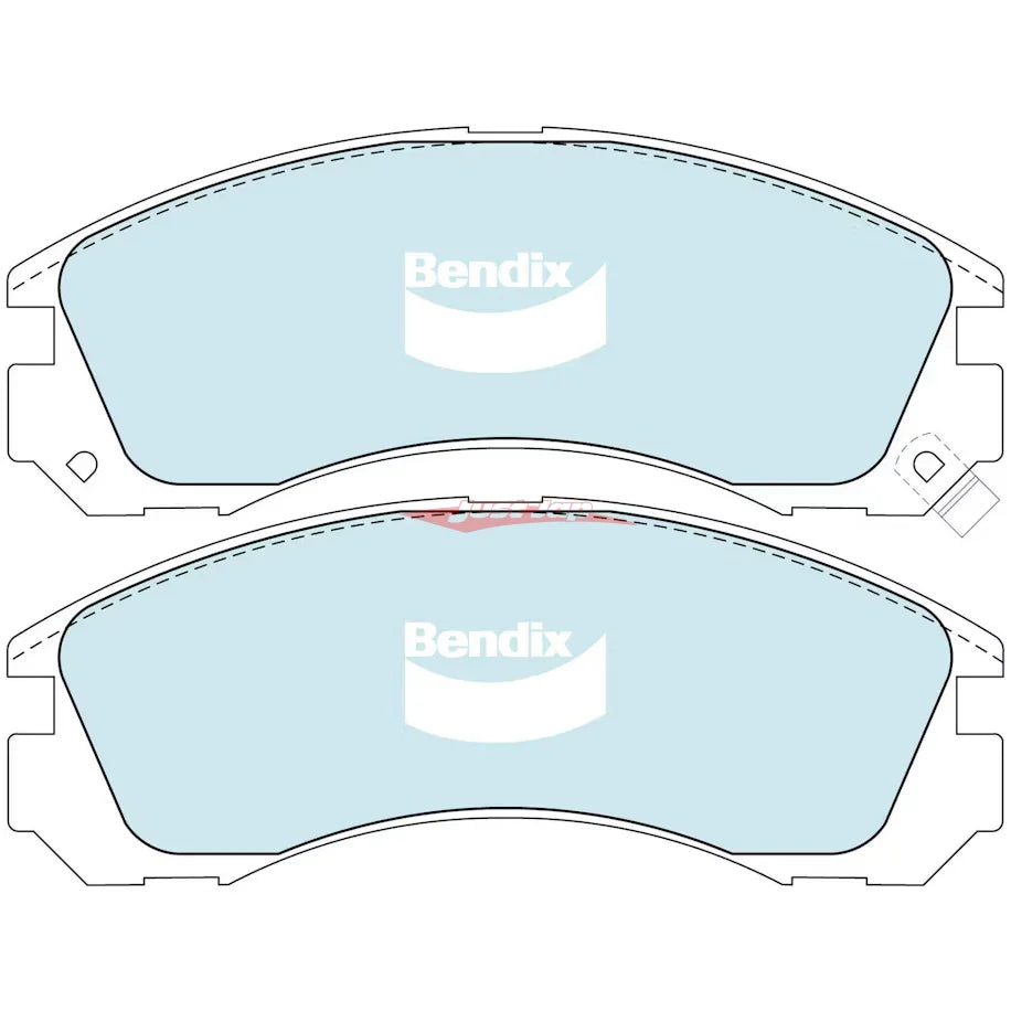 Bendix Standard Front Brake Pads fits Mitsubishi 3000GT, Delica Space ...