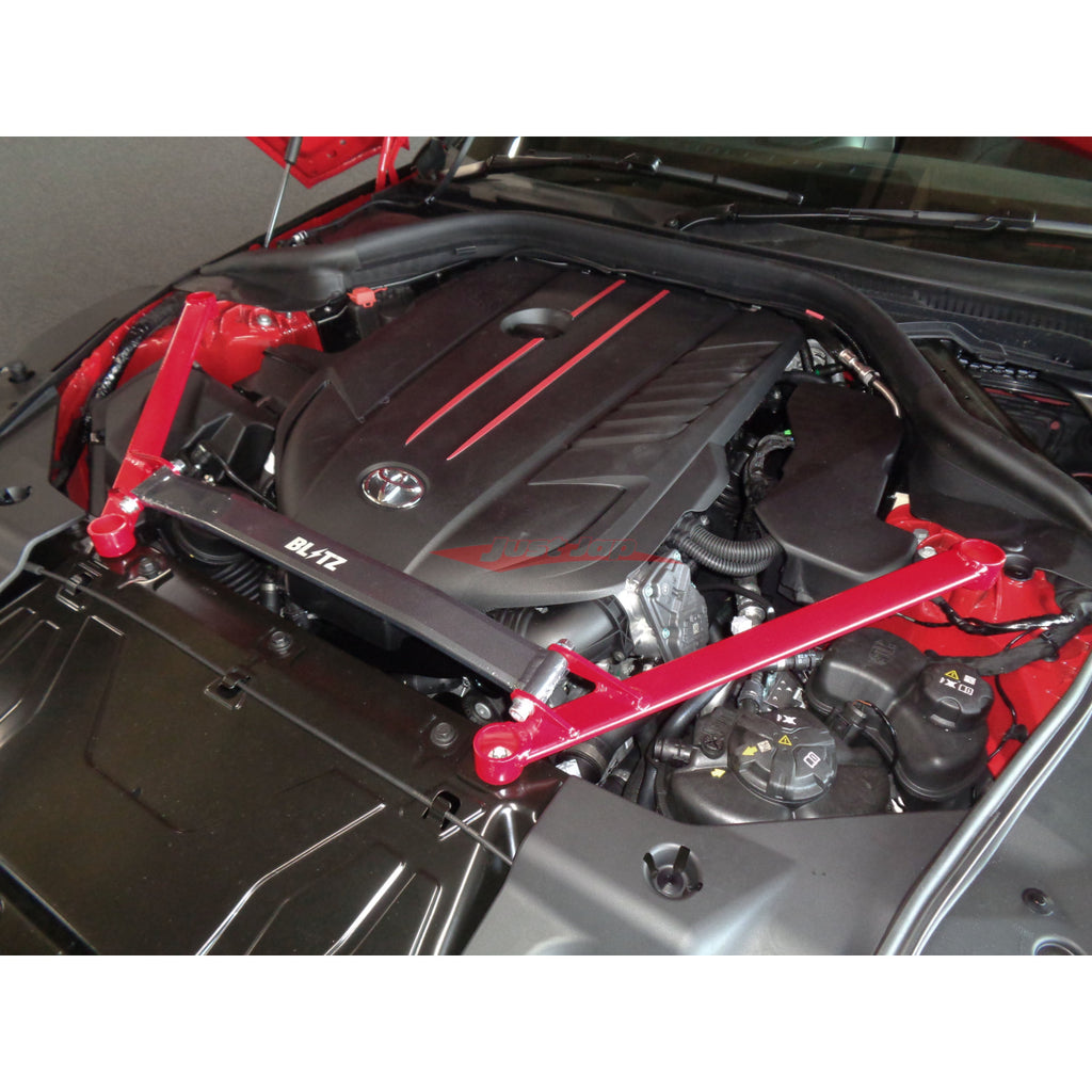 Blitz Front Strut Tower Brace Fits Toyota Supra A90 (DB42/DB22/DB82 ...