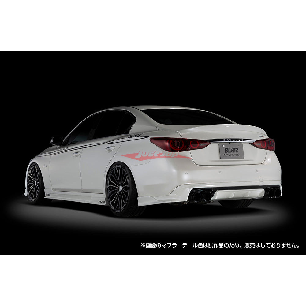 Blitz NUR-SPEC CE VSR Exhaust System With Rear Diffuser Fits Nissan RV ...