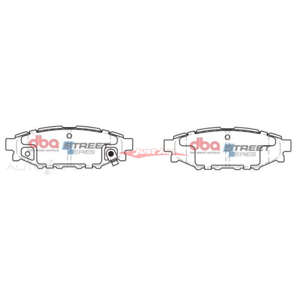DBA Street Steries Rear Brake Pads Fits Toyota GT86 & Subaru Forester ...