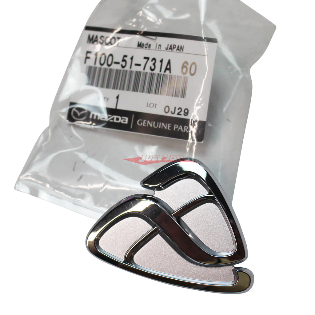 Genuine Mazda Front Efini Emblem (Silver) fits Mazda RX-7 FD3S – Just Jap