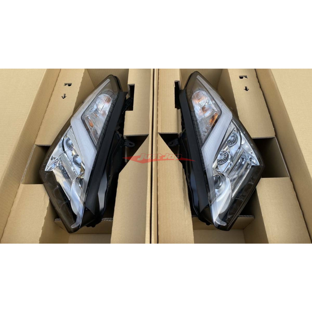 Genuine Nissan Headlight Assembly Set Fits Nissan R35 GTR EBA/4BA 07/2 ...