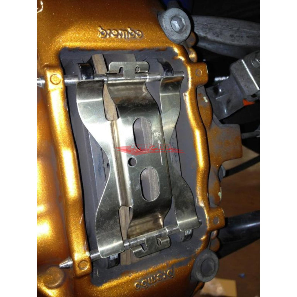 Genuine Nissan Rear Brake Caliper Disc Pad Anti Rattle Clip Return Spr ...