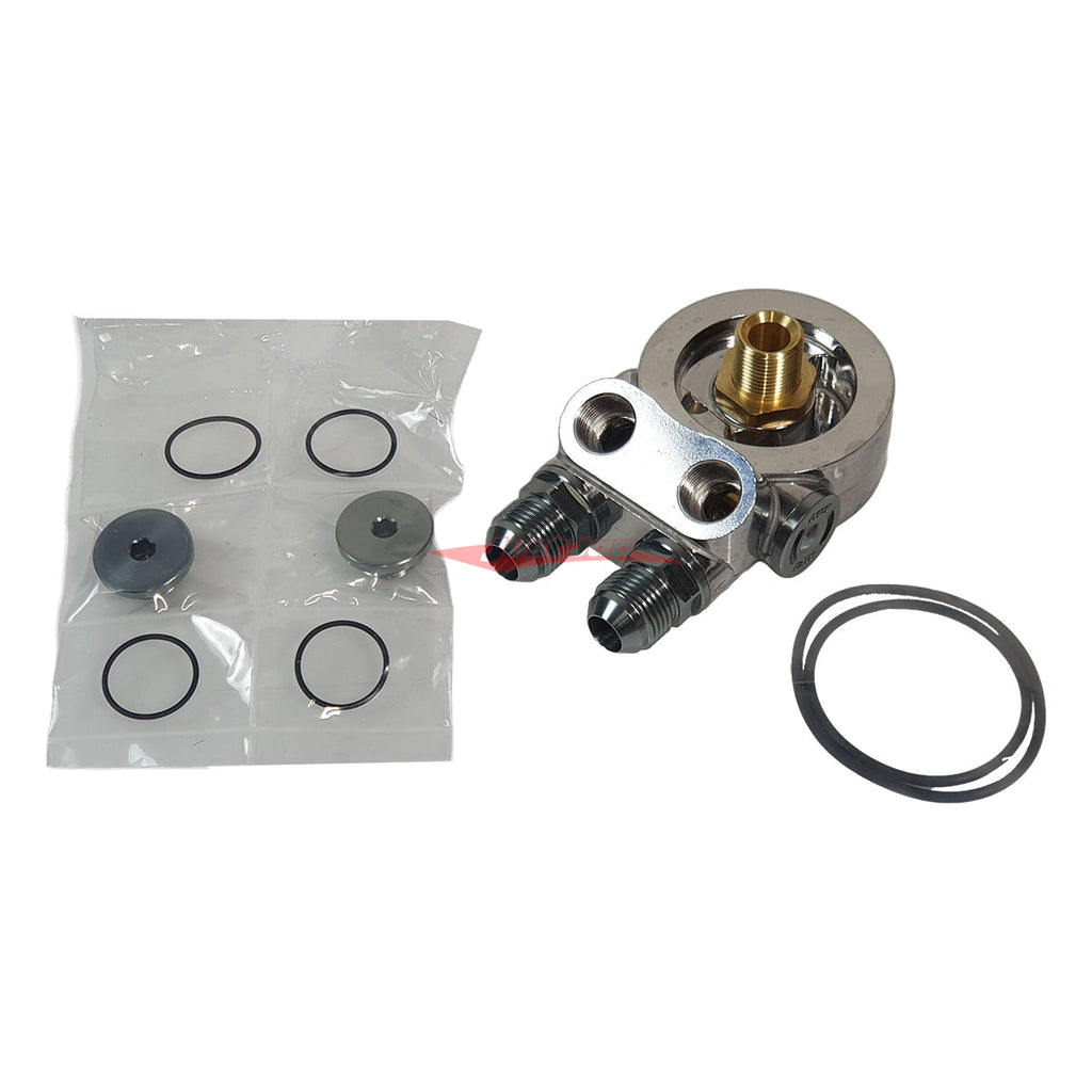 HPI Oil Filter Sandwich Plate Attachment - Universal (M20-P1.5) – Just Jap