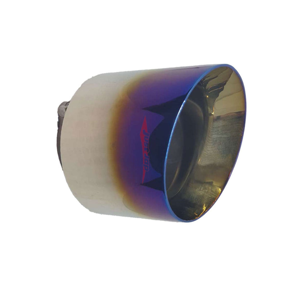 JJR Double Layer Exhaust Tip Set (Titanium Look) Fits Nissan R35 GTR ...