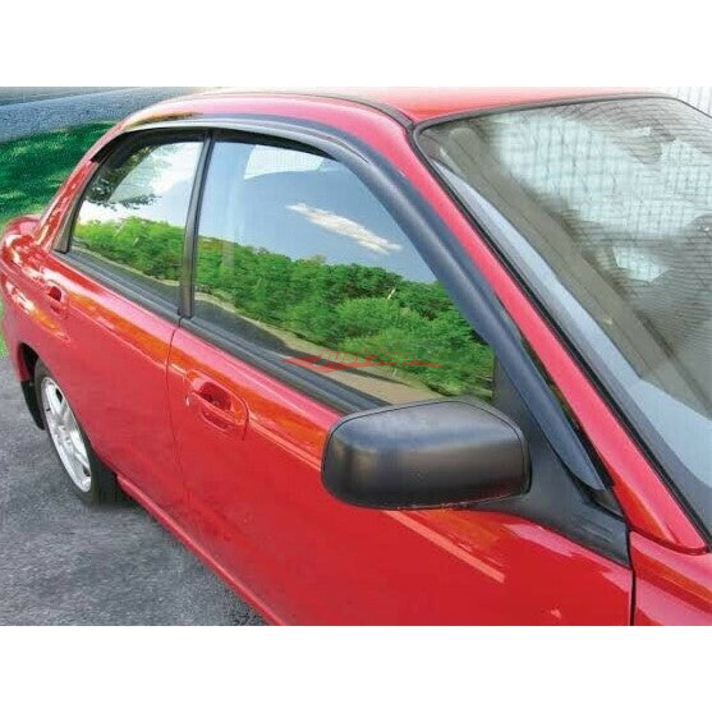 JJR Weathershield Window Visor Fits Subaru Impreza & WRX GC/GF/GD/GG 9 ...