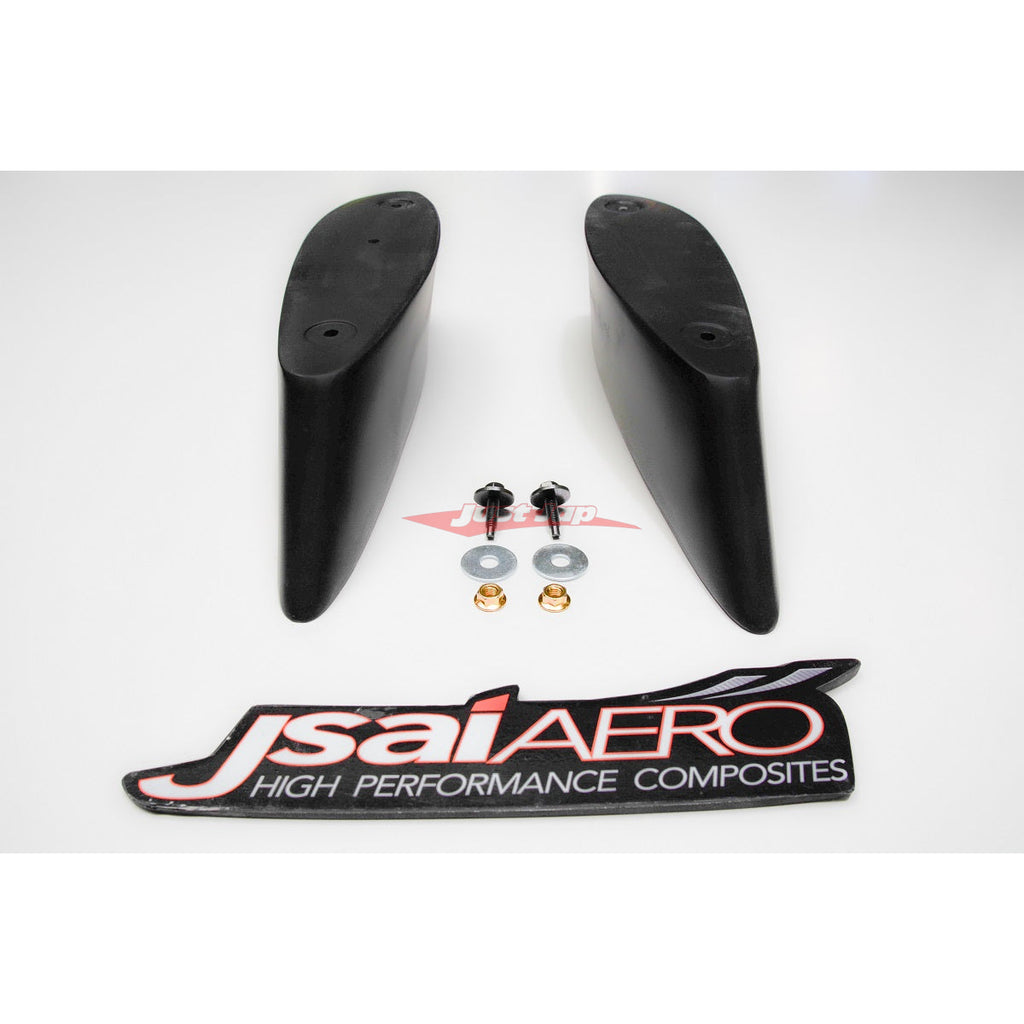 JSAI Aero 90mm Zero Sports Style Wing Risers Fits Subaru GDB WRX + STI ...