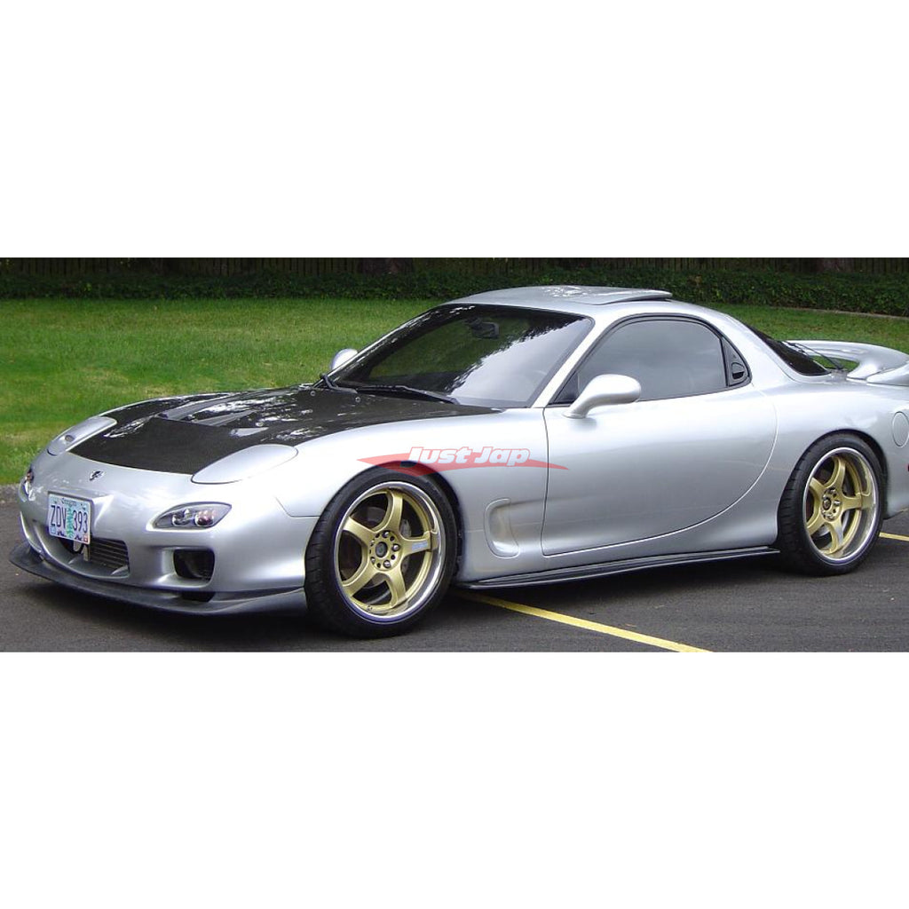 JSAI AERO Feed Style Side Skirt Extensions- Mazda FD3S RX7 – Just Jap