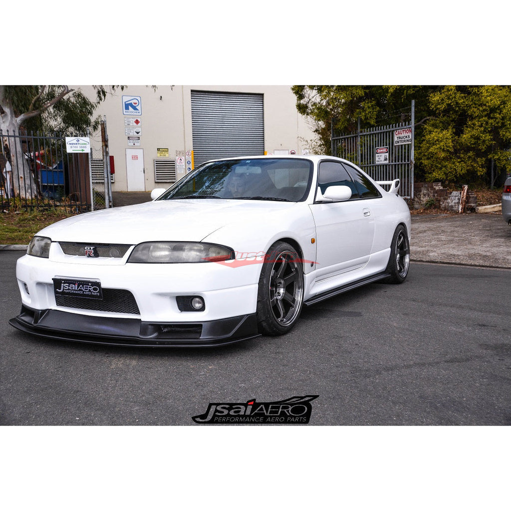 JSAI Aero Front Lip Splitter fits Nissan Skyline R33 GTR – Just Jap