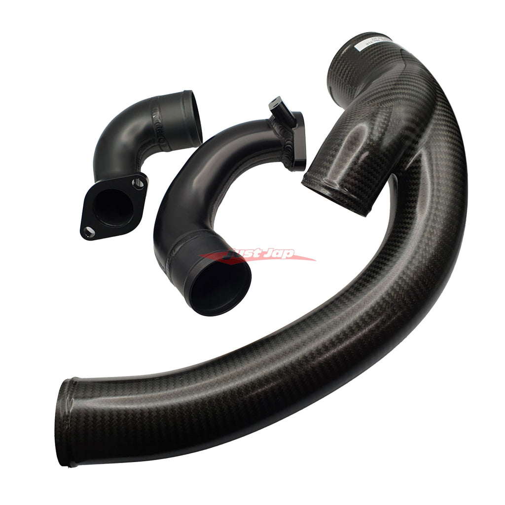 Nismo Dry Carbon Air Inlet Pipe Kit Fits Nissan R33/R34 Skyline GTR ...