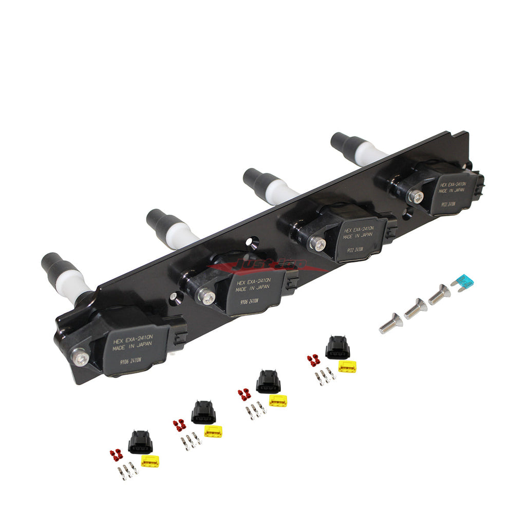 Raceworks Hitachi R35 GTR Ignition Coil Conversion fits Mitsubishi Evo ...