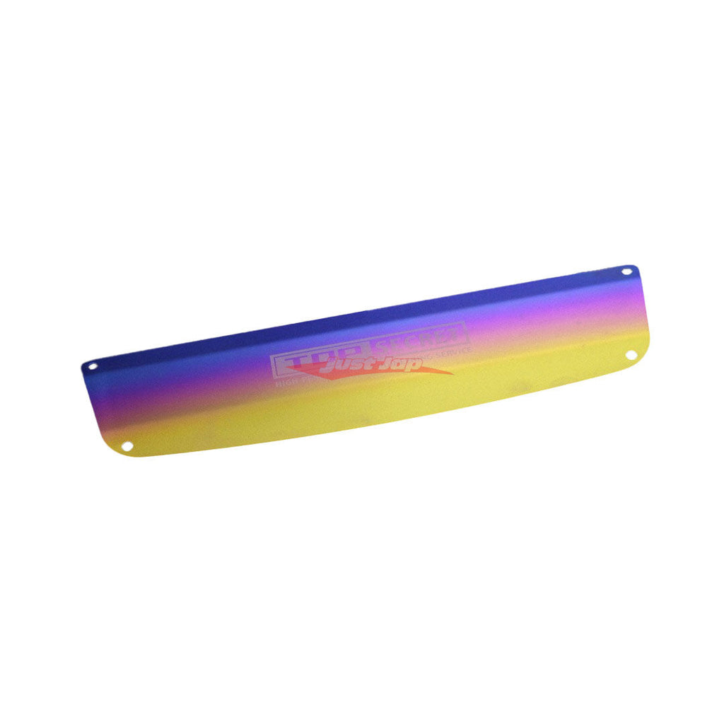Top Secret Engine Cover Titanium Plate (Blue Gold Gradation) Fits Niss ...